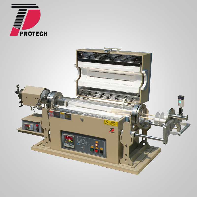 Tube Furnace with Solid Precursor Sublimator for CVD Growth